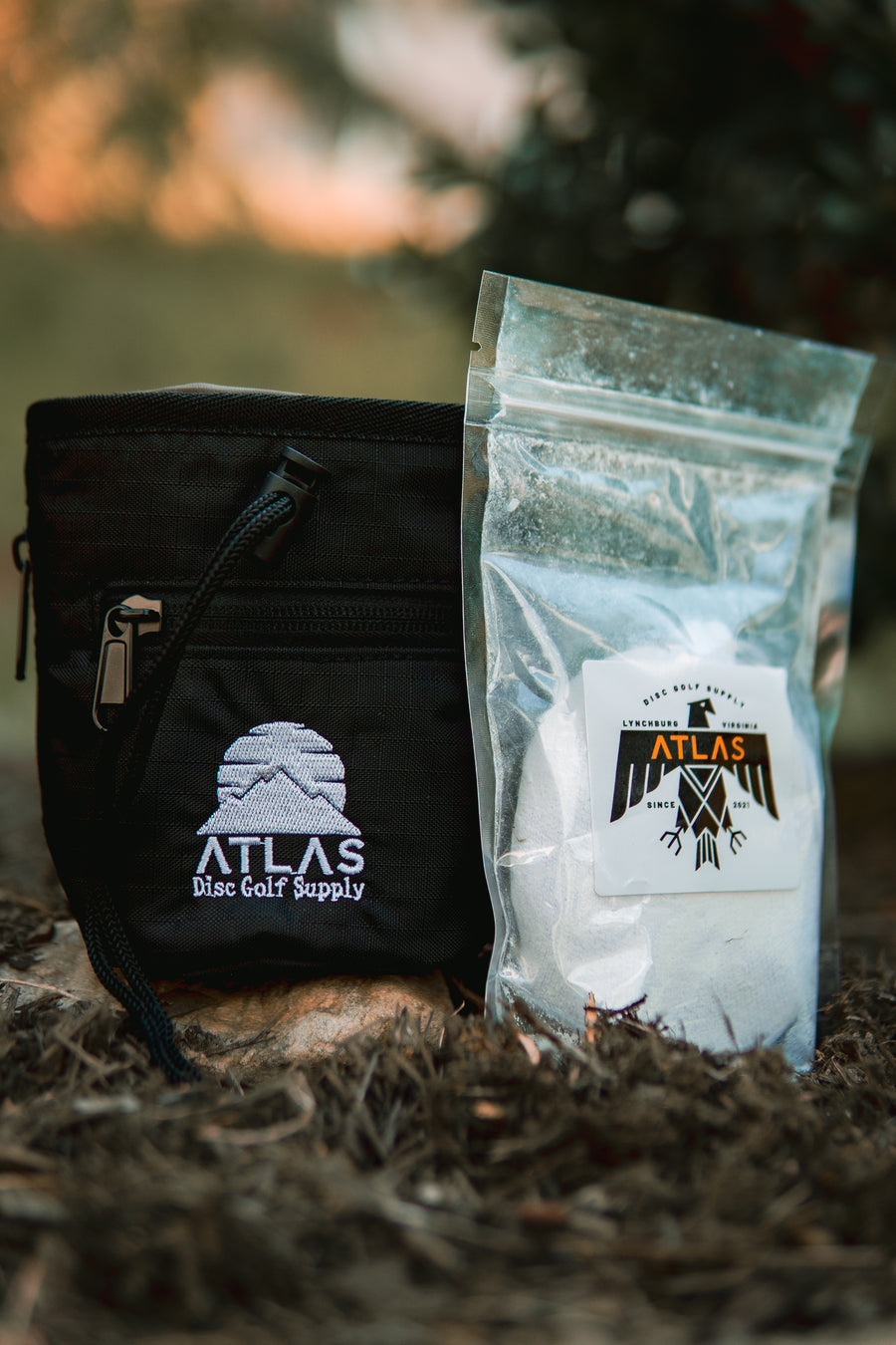 Grip Pouch + Chalk Ball Combo – Atlas Disc Golf Supply