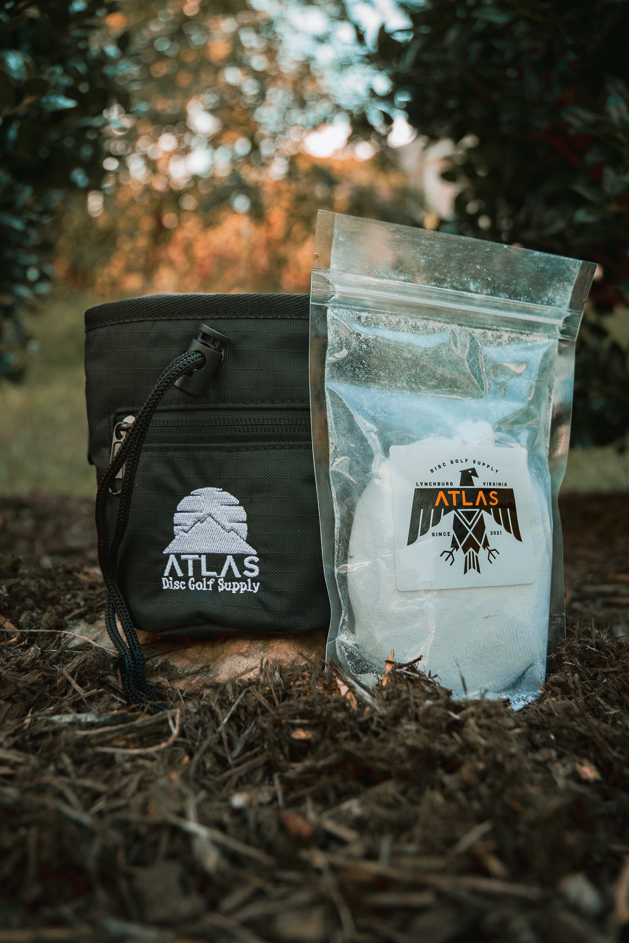 Grip Pouch + Chalk Ball Combo – Atlas Disc Golf Supply